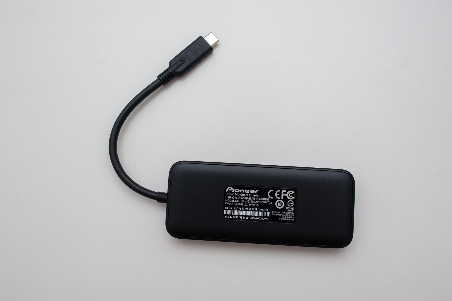 Review - Pioneer USB-C Card Reader APS-DKMT02