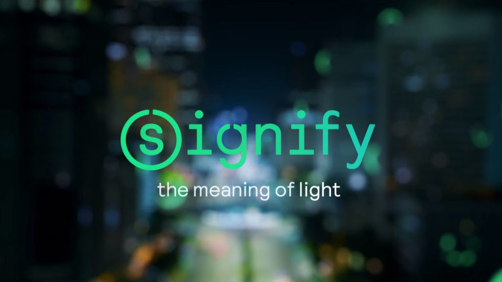 Philips Lighting Becomes Signify