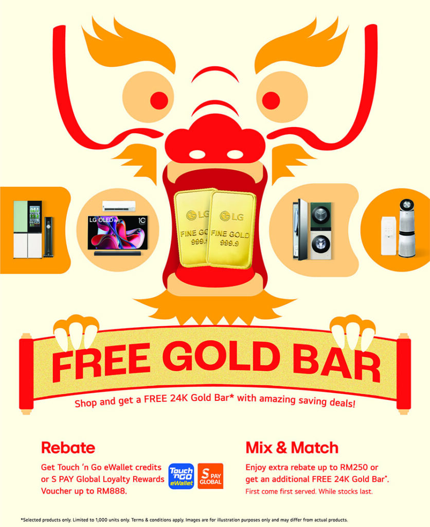 LG Malaysia's Lunar New Year 2024 promotion campaign brings huge ...