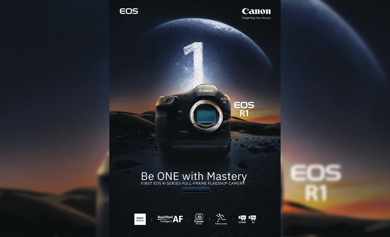 Canon Malaysia unveils all-new EOS R1 full-frame mirrorless camera