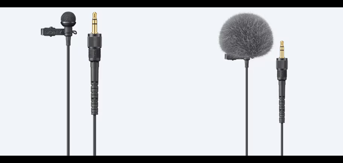 Sony announces all-new 3.5 mm plug-in power compatible Lavalier ...