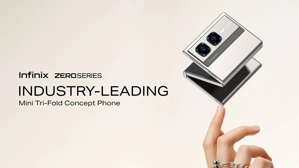 Infinix debuts its next-gen ZERO Series Mini Tri-Fold concept smartphone